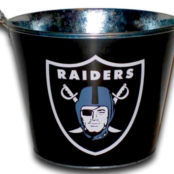 NFL | Party Supplies | Las Vegas Raiders Nfl Team 5qt Cold Drink Hype ...
